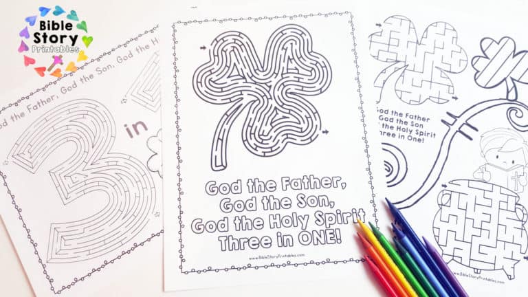 St. Patrick's Day Bible Verse Cards - Bible Story Printables