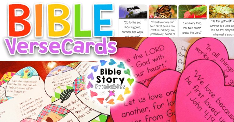 FreeBibleVerseCards - Bible Story Printables