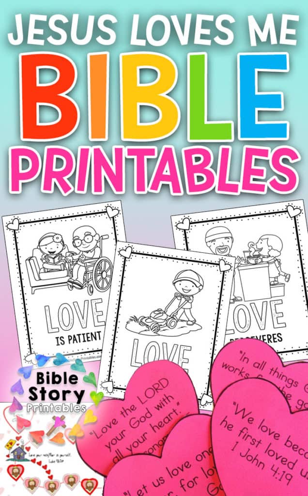 JesusLoveMePrintables - Bible Story Printables