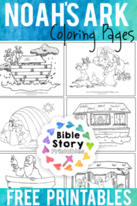 NoahsArkBibleColoringPages - Bible Story Printables
