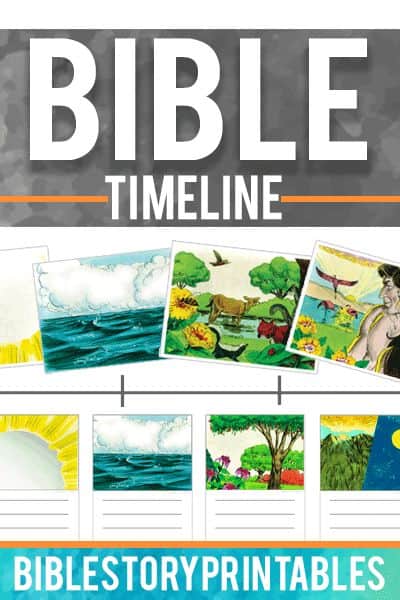 DIY Bible History Timeline - Bible Story Printables