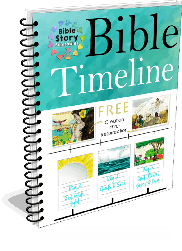 How to Start a Bible Timeline for your Homeschool - Bible Story Printables