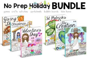 Trinity Clover Bible Craft - Bible Story Printables