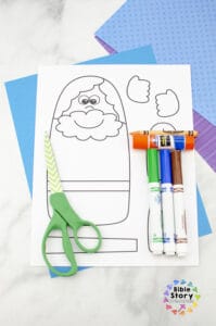 Moses Parts The Red Sea Bible Craft - Bible Story Printables