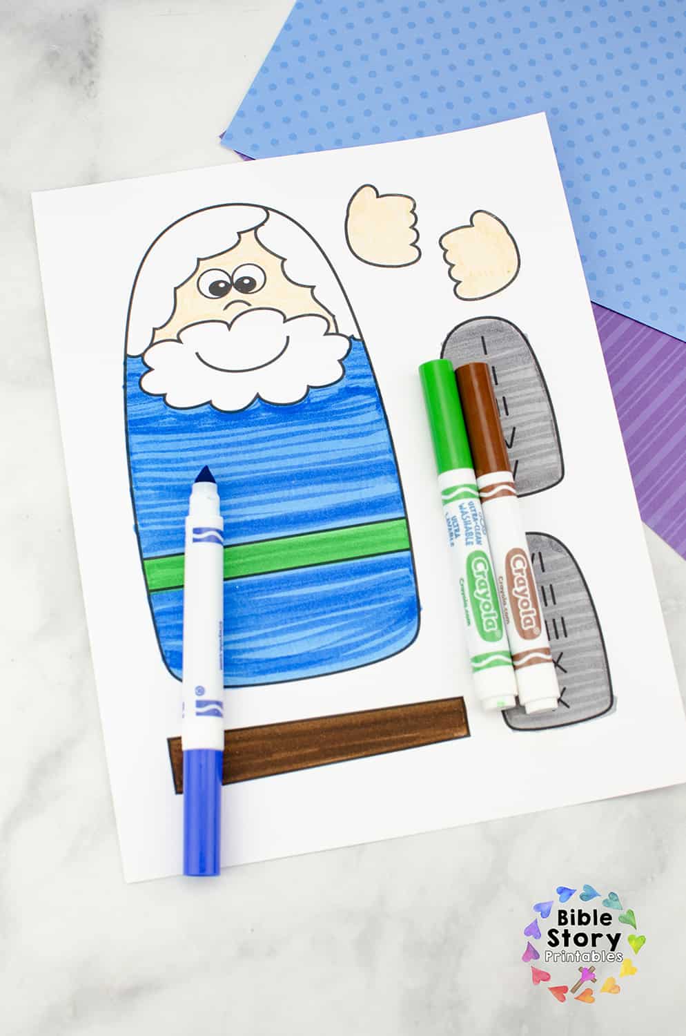 moses crosses the red sea craft Archives - Bible Story Printables