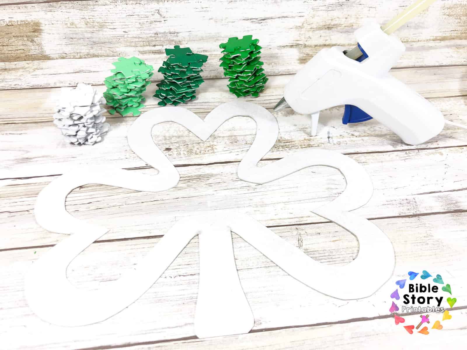 Trinity Clover Bible Craft - Bible Story Printables