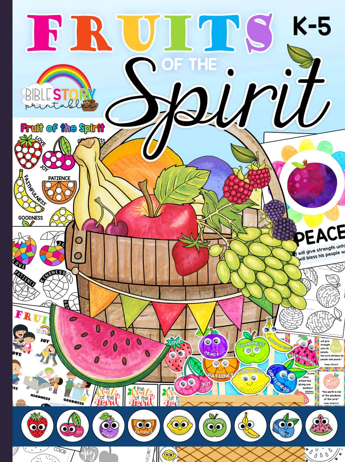 VerseLovePin - Bible Story Printables