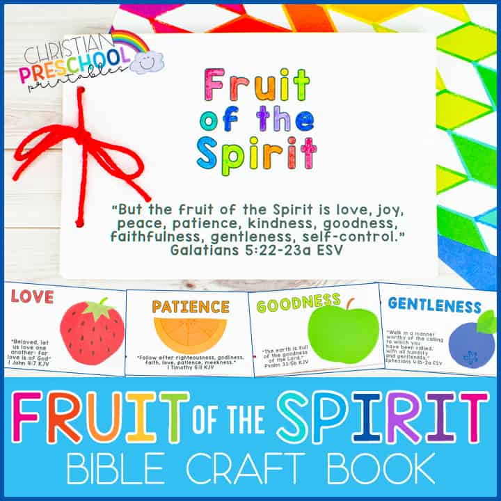 FruitoftheSpiritCraftCupcakeLiner - Bible Story Printables