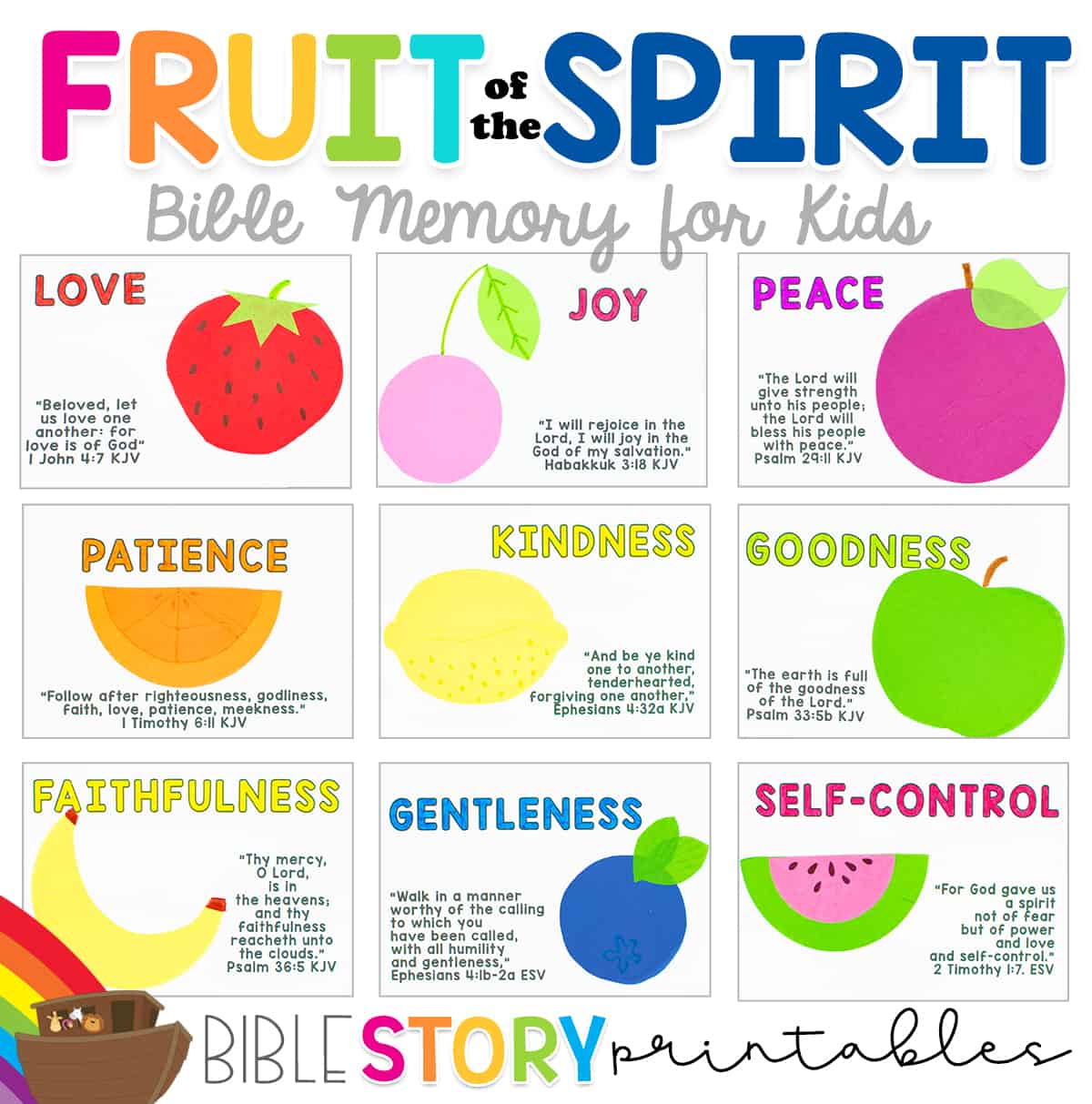 Individual Fruits Of The Spirit