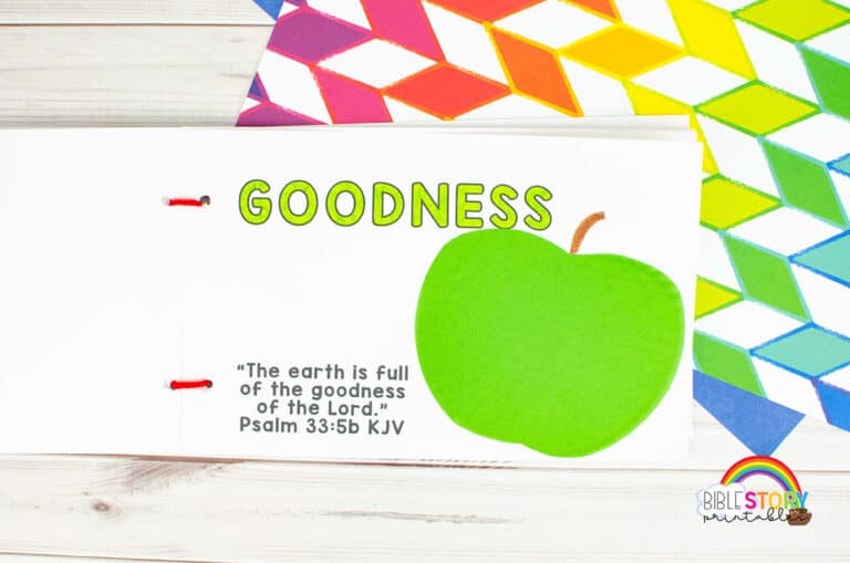 Fruit of the Spirit VBS Craft for Kids - Bible Story Printables