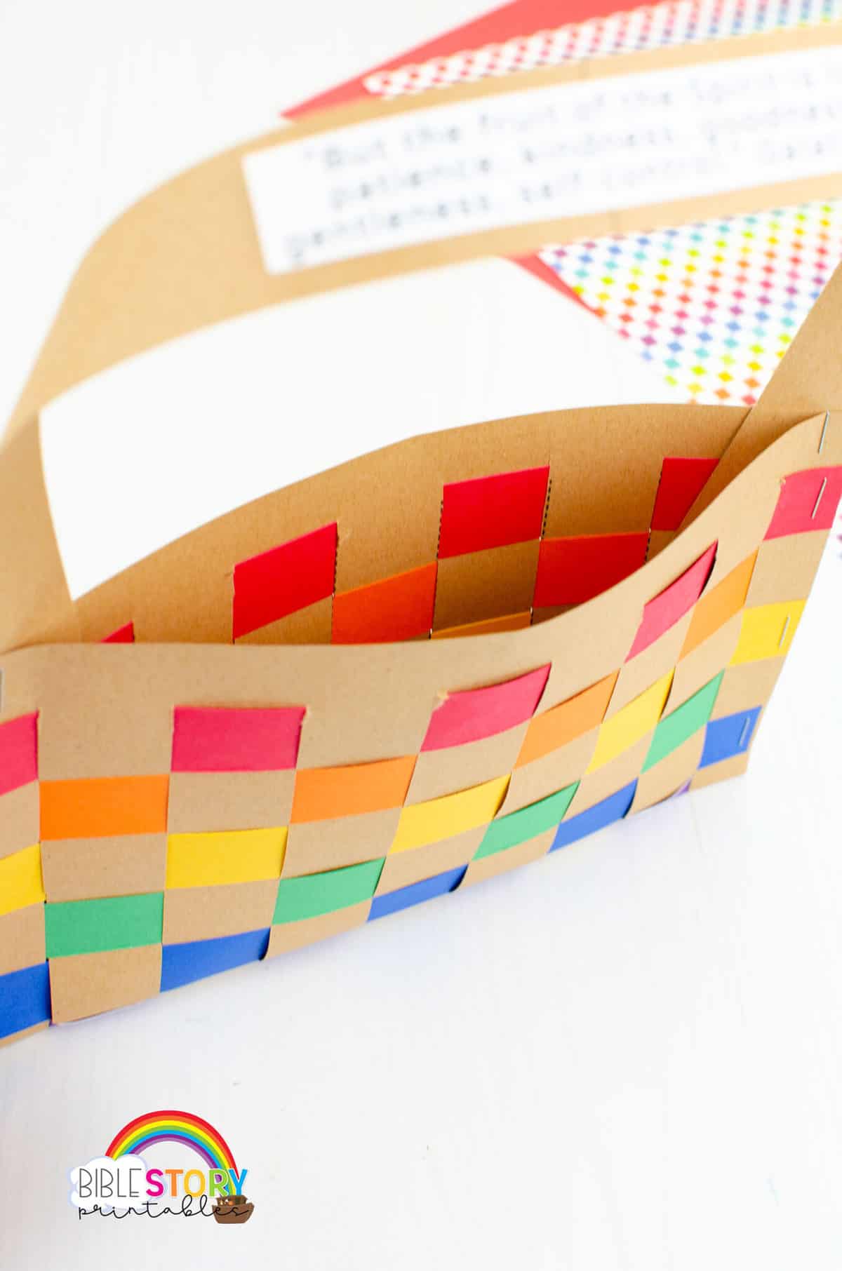 Fruit of the Spirit Basket Craft for Kids - Bible Story Printables