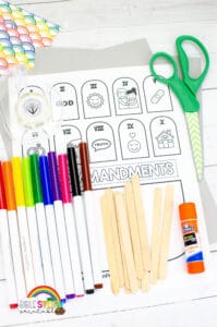 Ten Commandments Crafts - Bible Story Printables