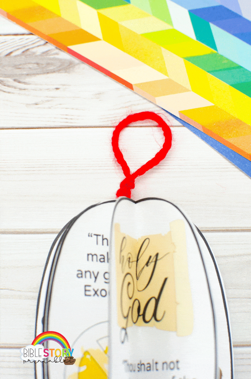 10 Commandments Craft for Preschoolers - Bible Story Printables