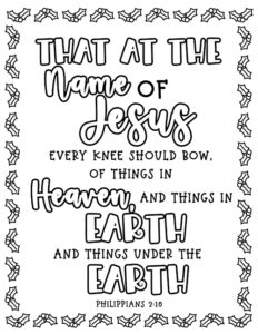 Christmas Bible Verses for Kids - Bible Story Printables