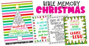 Christmas Bible Printables - Bible Story Printables